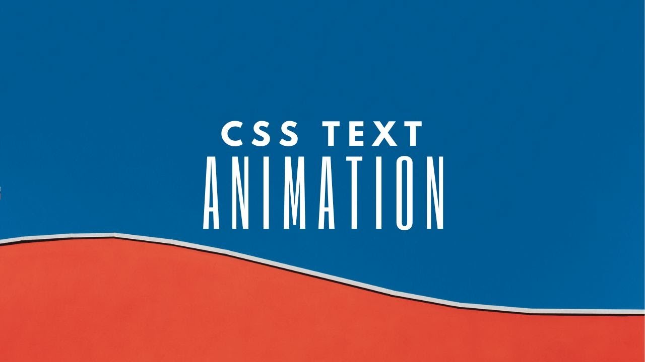 Pure CSS text Animation | CSS Animation Examples