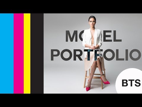 Model Portfolio Fashion Shoot Behind The Scenes