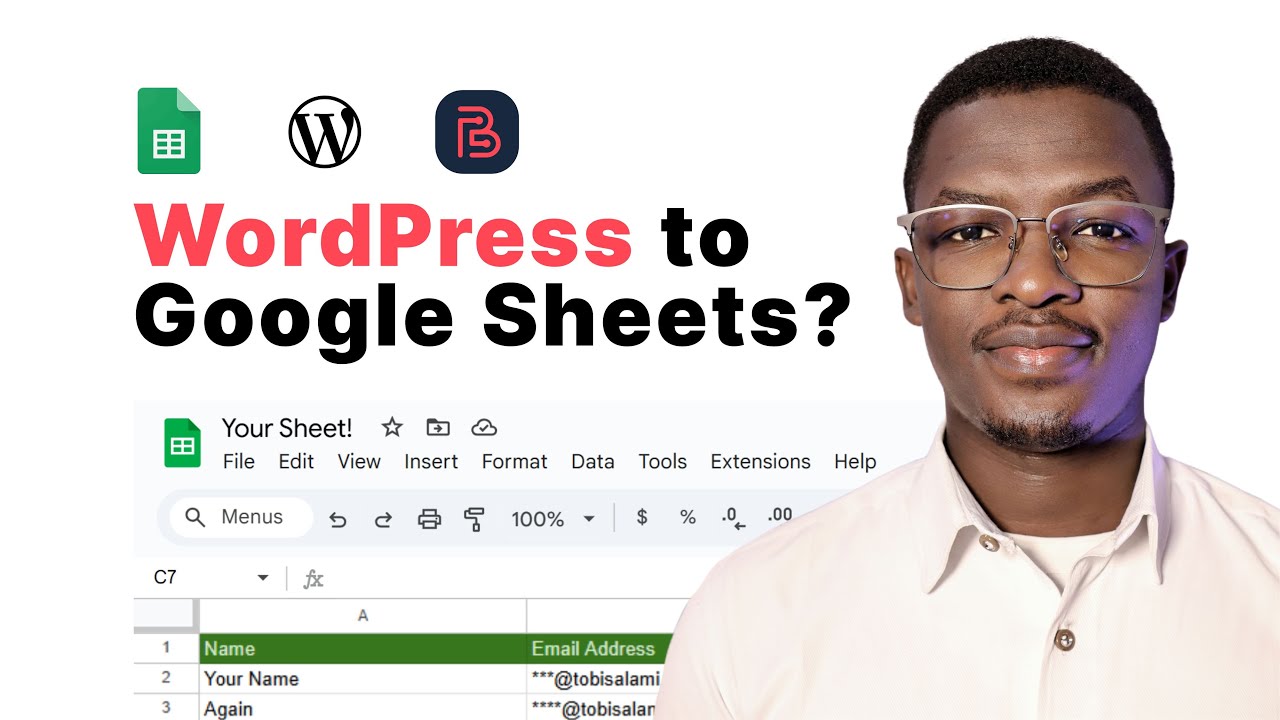 Connect WordPress Form to Google Sheets | BitForm WordPress Tutorial