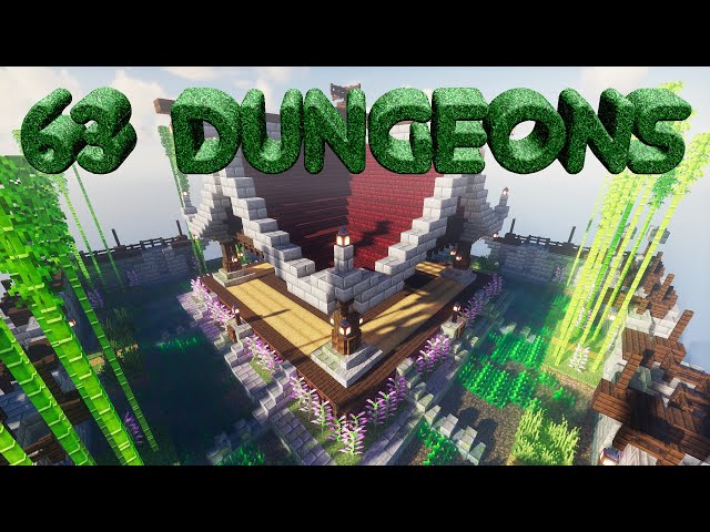63 dungeons for minecraft (without replacing the standard ones ...
