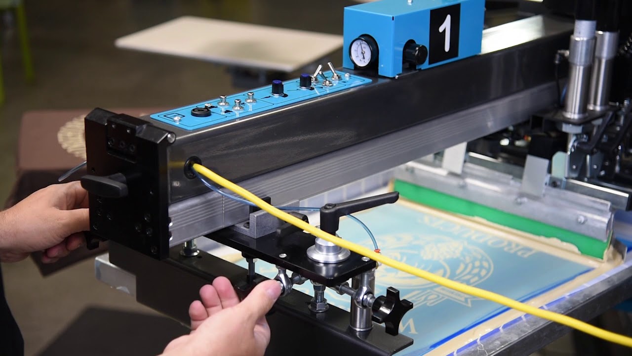 Using the Micro Registration Knobs on Your Workhorse Automatic Press