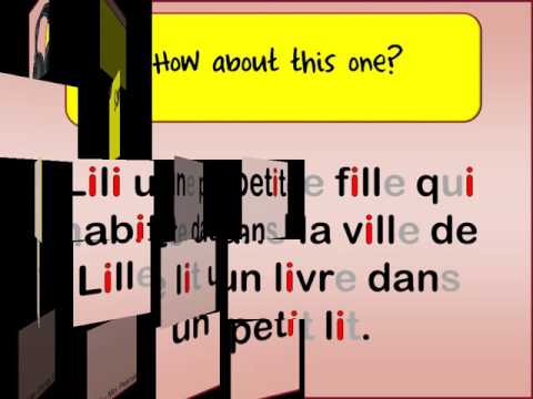 How to pronounce i in French