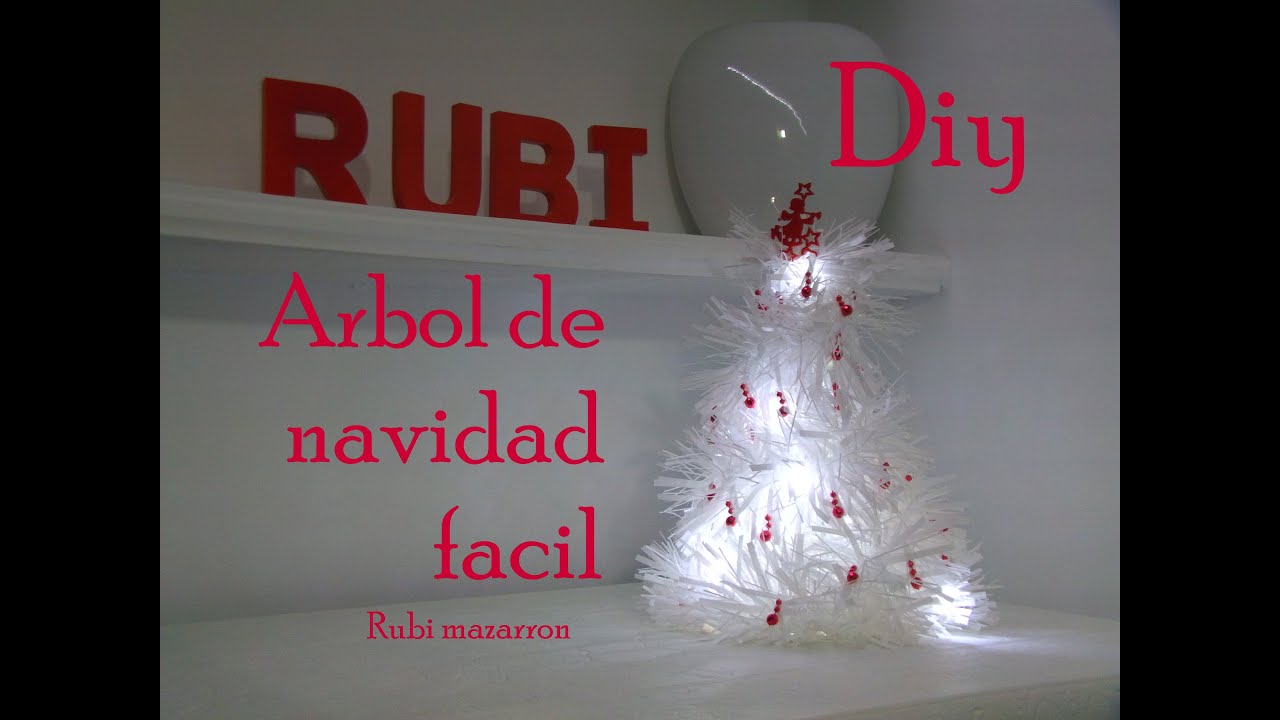Diy. Crea tu arbol de navidad facil