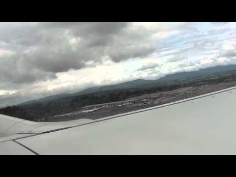 Delta Airlines Flight 2522 Take Off From Seattle SeaTac Airport