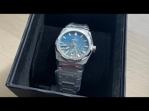 Men's silver Aisiondesign Watches HANG Crafts - GOLD LEAF - HANMON GAS SEIDOU 40MM Automatic