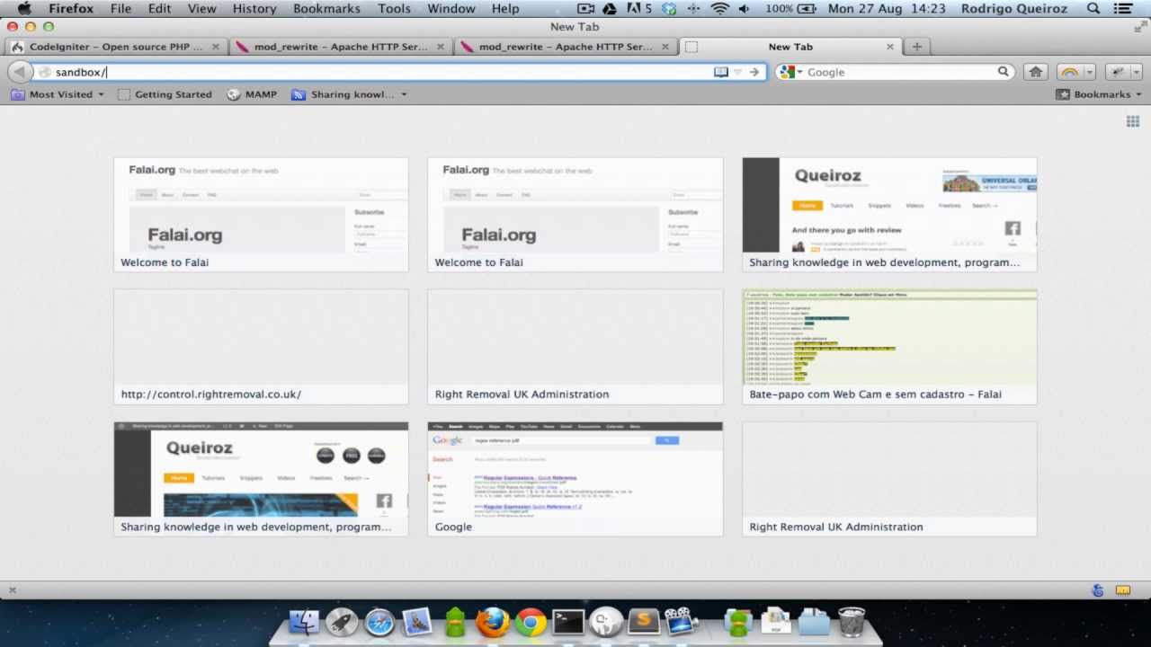 Installing and configuring CodeIgniter framework