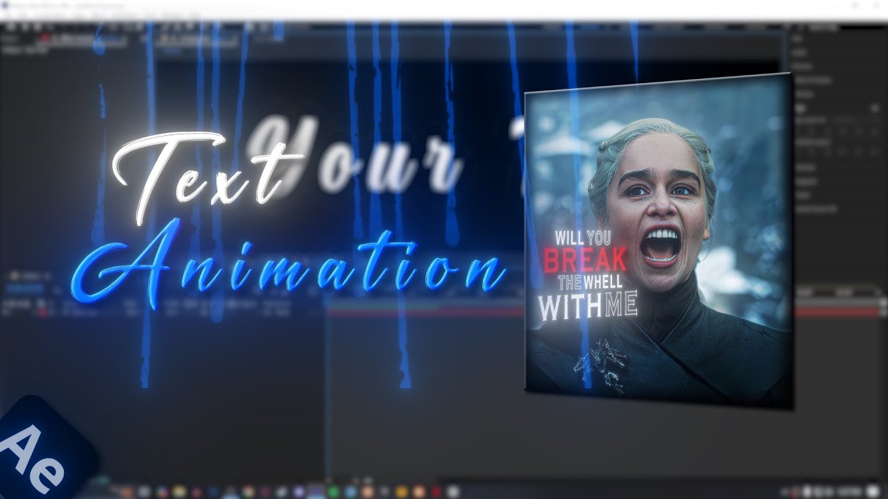 Text Animations For Your Edits | After Effects Tutorial | XimadAe