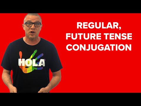Regular, Future Tense Conjugation in Spanish (w/ Ser, Estar & Ir)
