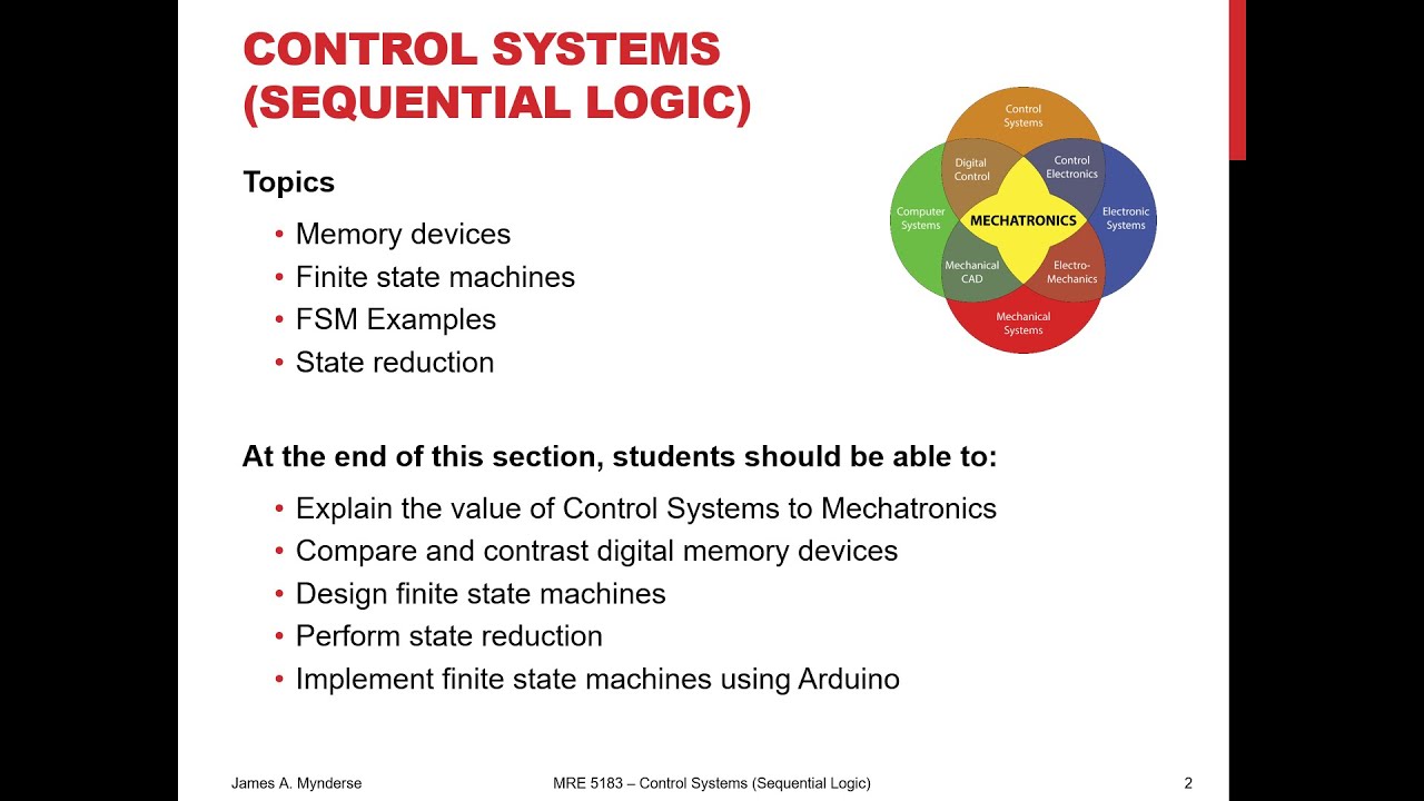 MRE 5183 - Sequential Logic (part 1)