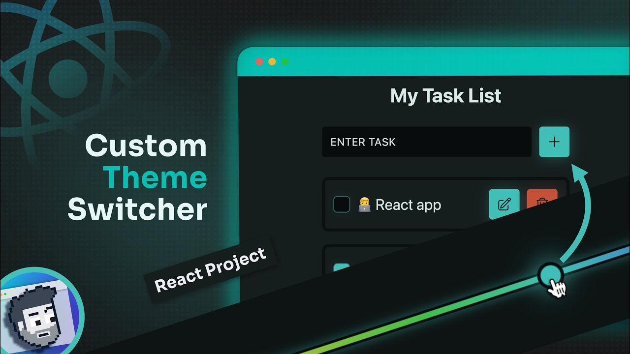 Custom Theme Switcher (React Project)