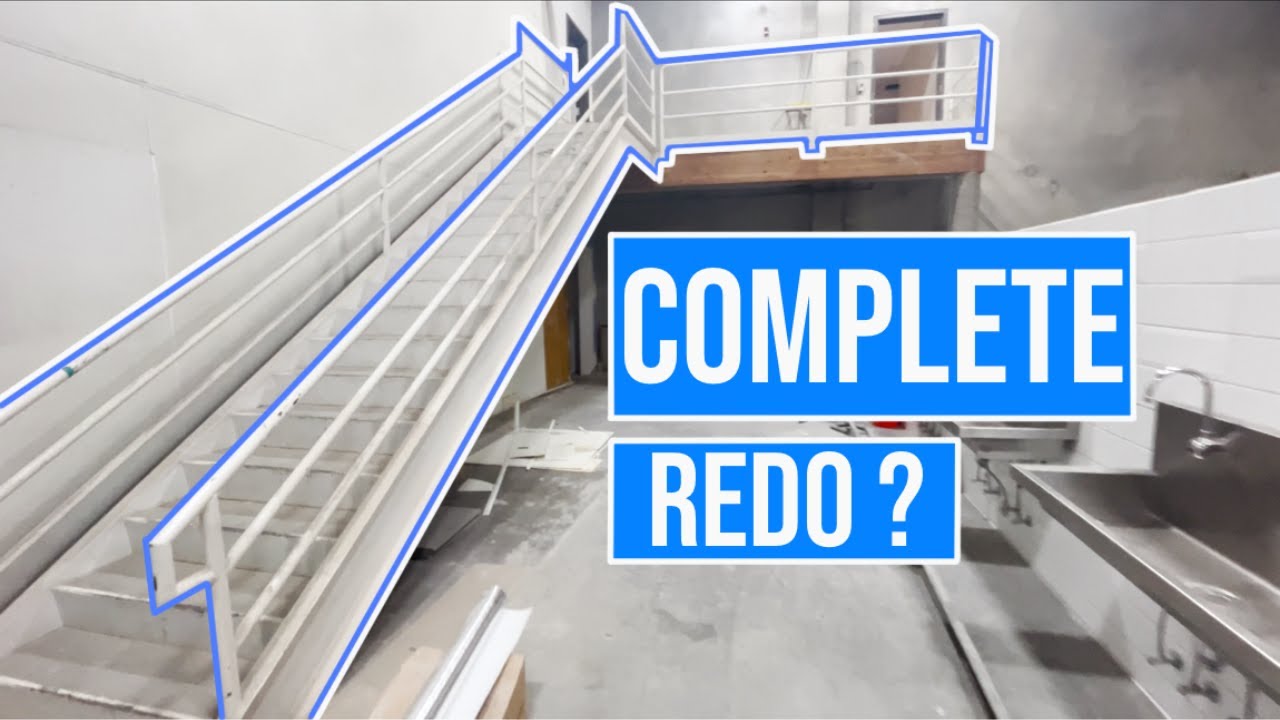 Commercial Guardrail and Handrail Redo Part 1- Measure and Start Fabrication