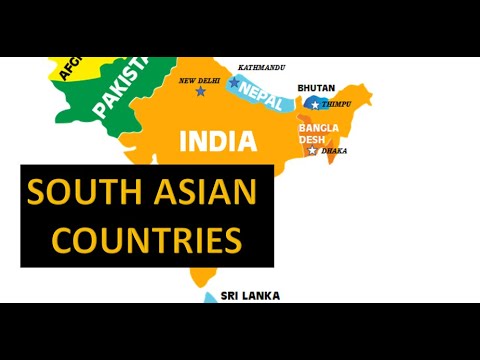 Map of South Asia: Explore Countries, Capitals, and Cultural Marvels in South Asia! | #SAARC
