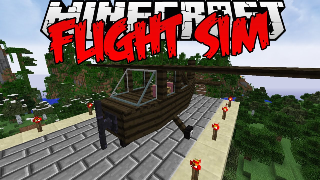 Minecraft Mod | Flight Simulator 