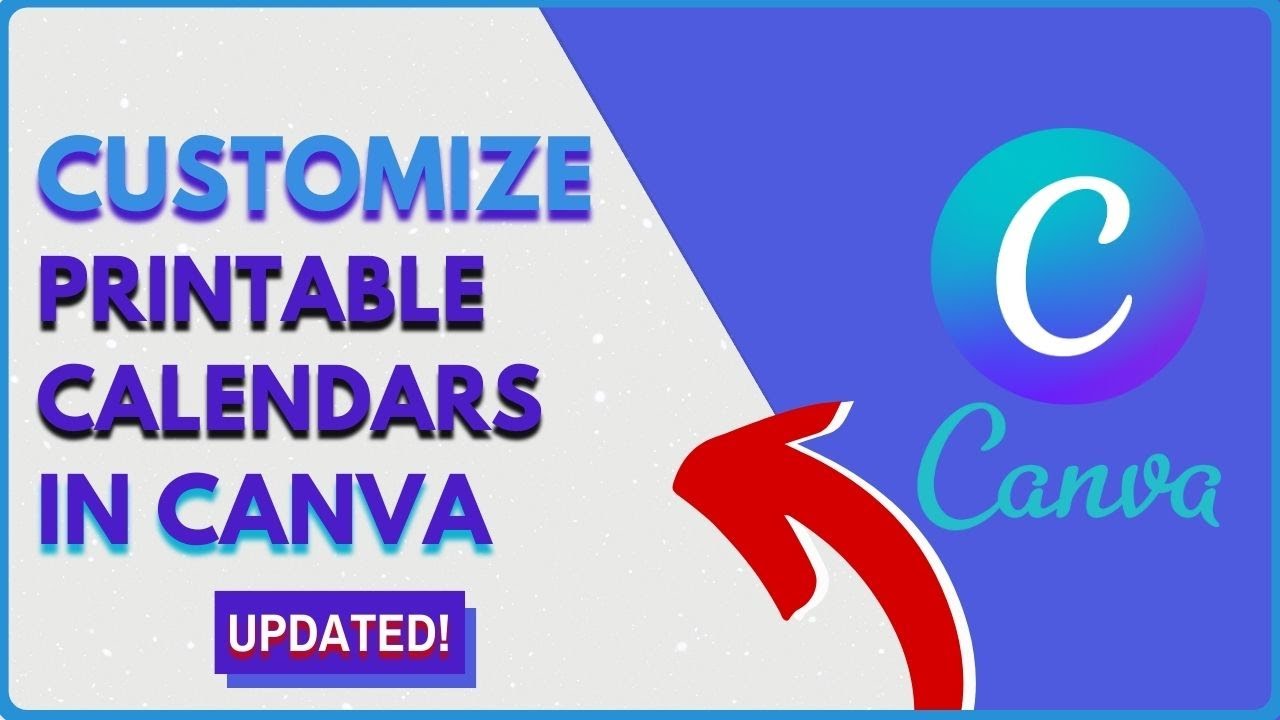 How To Find and Customize Printable Calendars in Canva