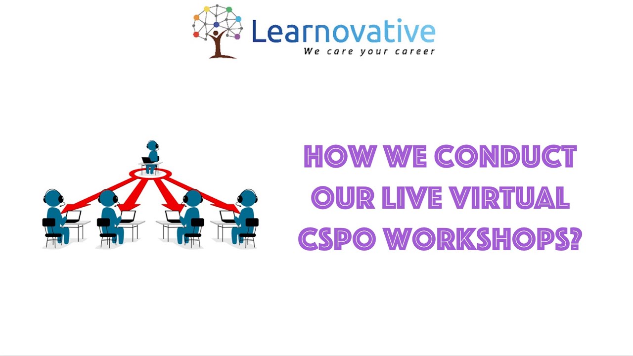 Learnovative | How do we conduct our Live Virtual CSPO Training |