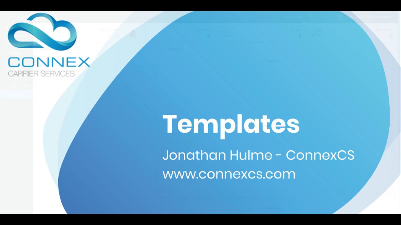 Templates in ConnexCS