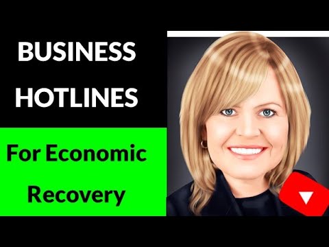 Business emergency hotlines for economic recovery: MYD Minute