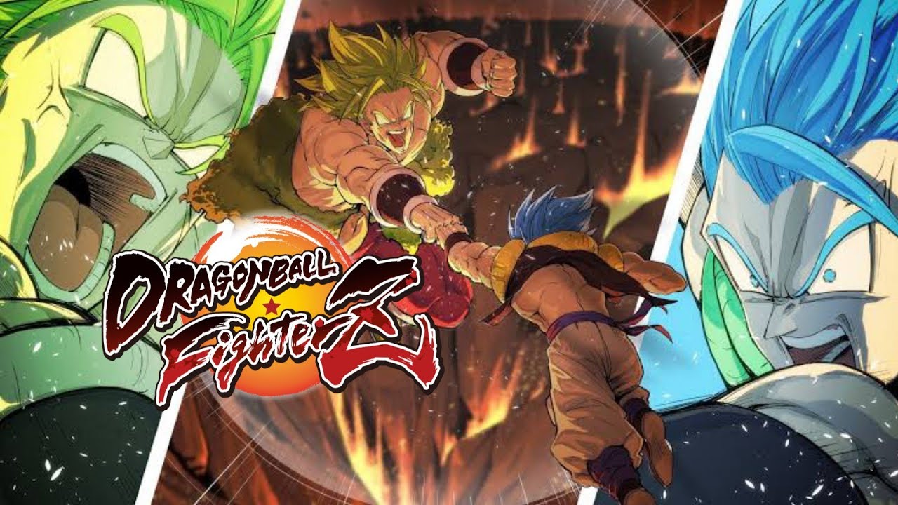 Gogeta VS Broly png (Dragon Ball Fighter Z Ultimate Edition]