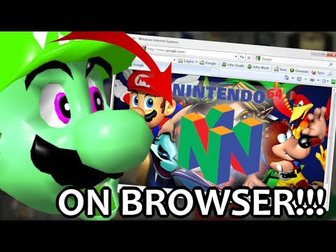 HOW TO PLAY N64 GAMES ON YOUR BROWSER (FOR FREE!!!)