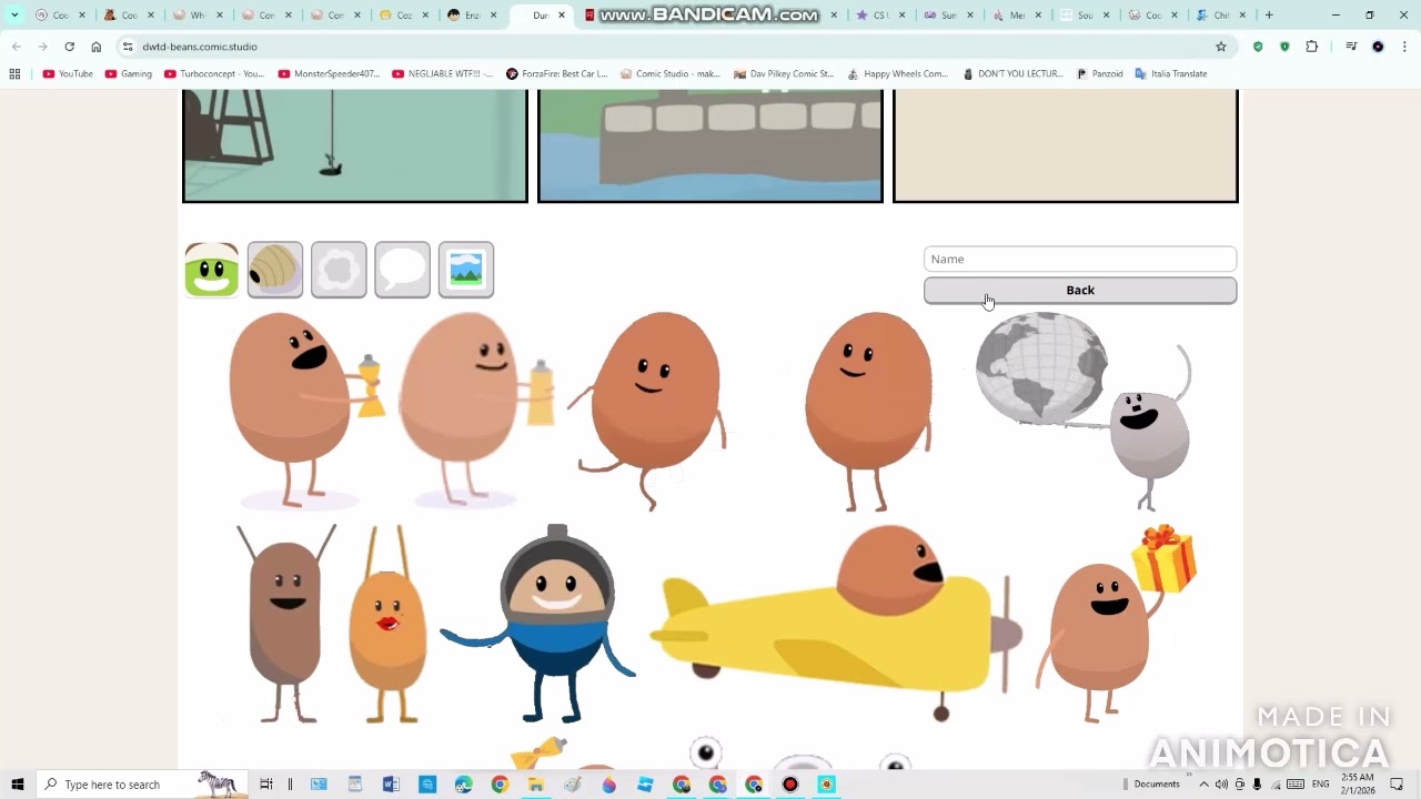 Dumb Ways to Die Comic Studio was disturbing and it's less funny when I'm younger