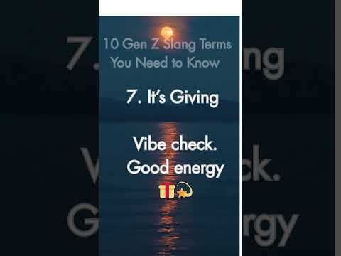 10 Gen Z Slang Terms You Need to Know 💬😎 #Shorts