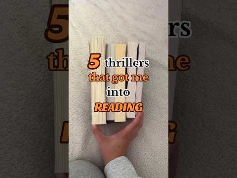 5 Thriller Books To Get You Into Reading📚🎃 #thrillerbooks #booktube #bookrecommendations #booktok