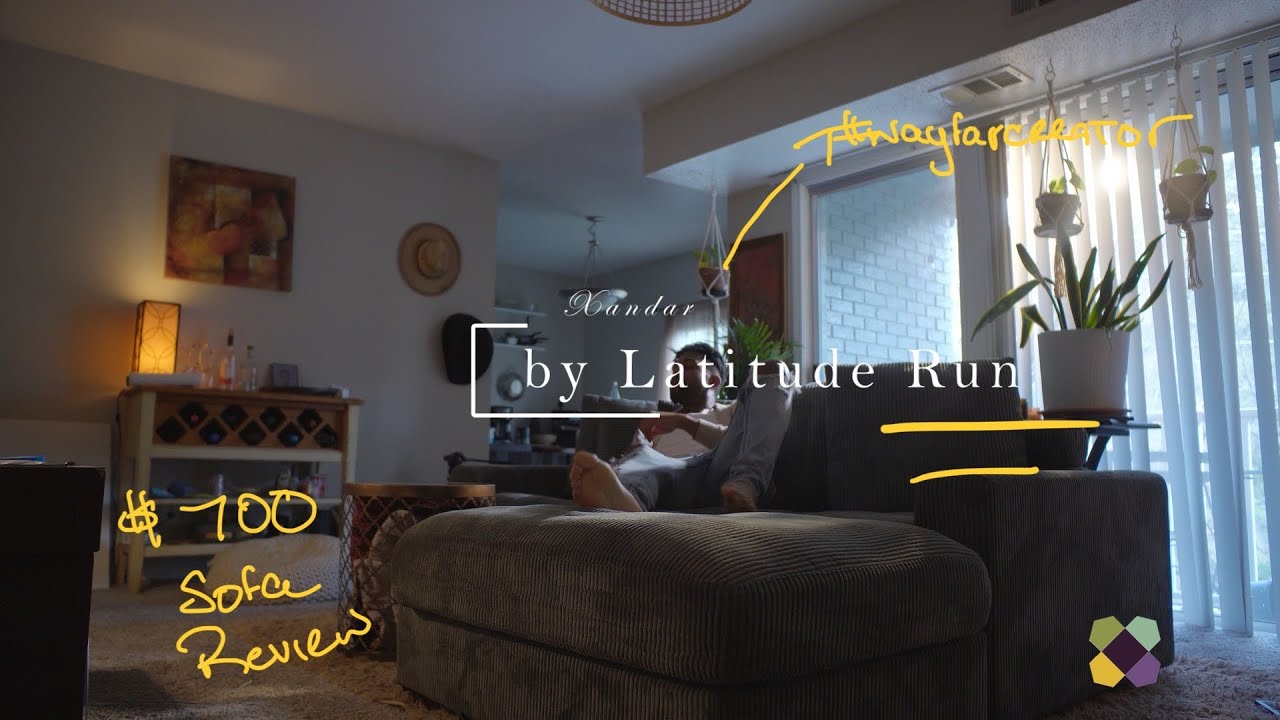 Xandar by Latitude Run Corduroy Sofa Full Review #wayfaircreator