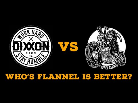 #DixxonFlannels vs Rebel Reaper flannels