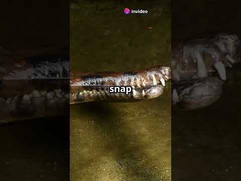 "Mind-Blowing Indian Gharial Facts You Didn’t Know! 🐊✨"
