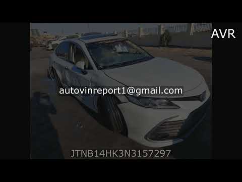 JTNB14HK3N3157297 2022 Toyota CAMRY