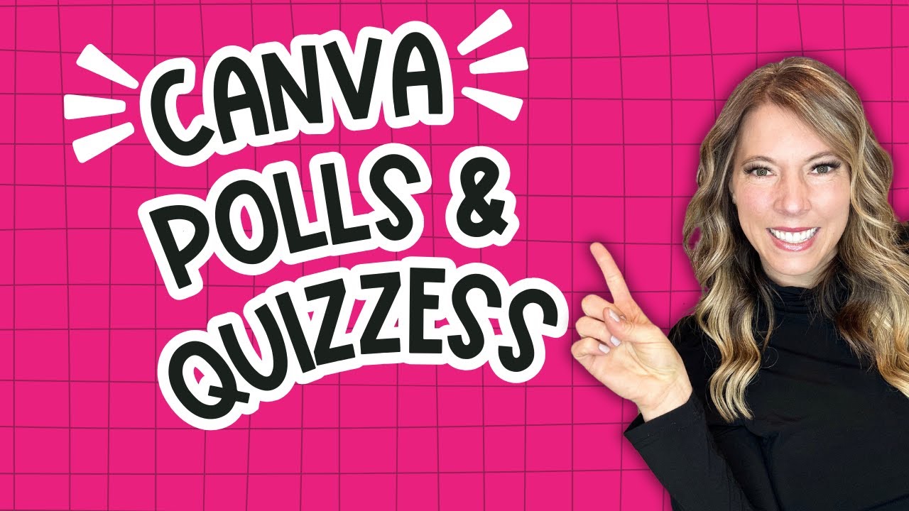 Create Interactive Quizzes & Polls in Canva | Easy Classroom Tools for Teachers