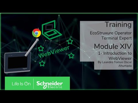 Training EcoStruxure Operator Terminal Expert - M14.1 Introduction to WebViewer