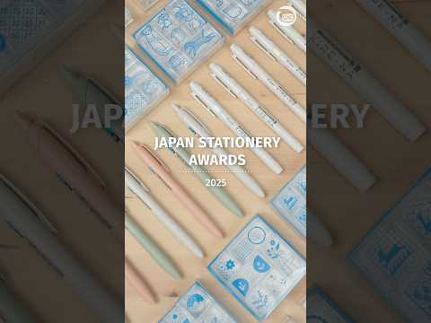 The BEST of Japan Stationery Awards for 2025 🎊🏆