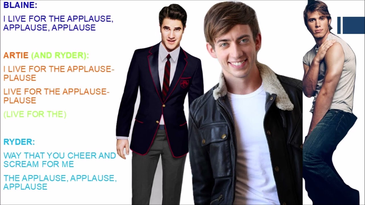 Applause Episode Version Glee Lyrics
