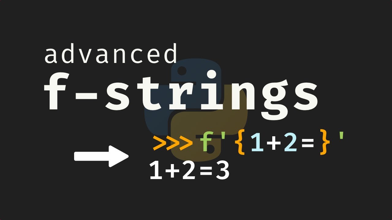 Python F-Strings: Advanced Tips and Tricks