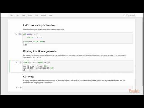Learn Functional Programming in Python Currying – One Argument per Function | packtpub com ...
