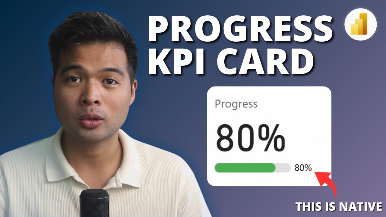 Power BI 2025: Native SVG KPI Cards Simplified