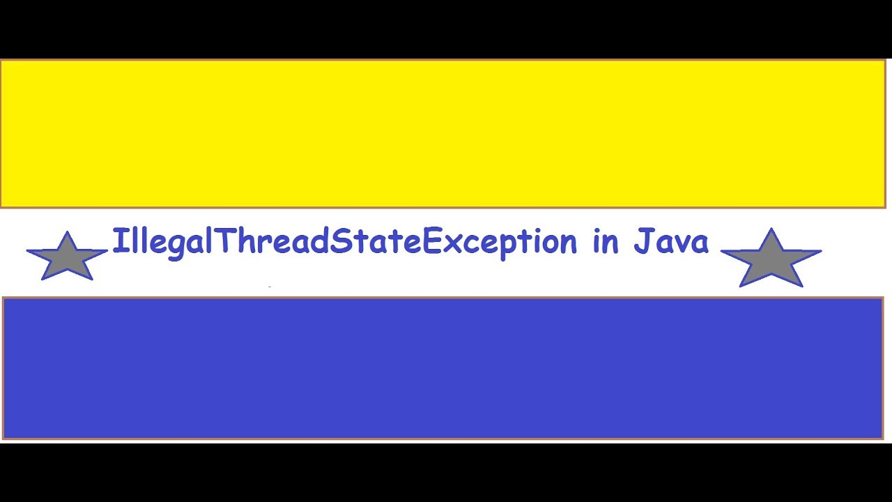 IllegalThreadStateException Exception in Thread  | Thread in Java | Java Thread