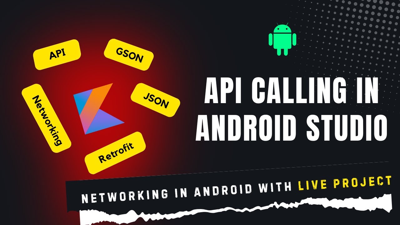 Retrofit Api Calling in Android Studio | How to make api calling in Android | Networking in Android