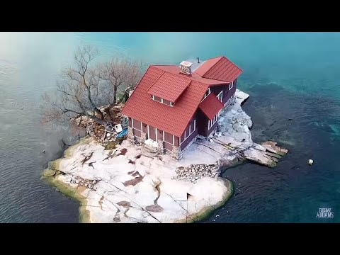 Smallest habited Island in the world.