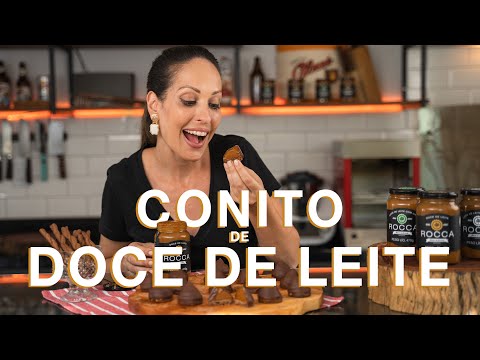 Conito de Doce de Leite! | ROCCA EM CASA com Raquel Novais #10