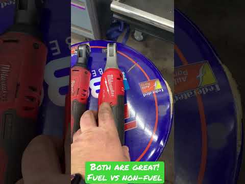 Milwaukee m12 Ratchet fuel vs non-fuel! #milwaukee #tools