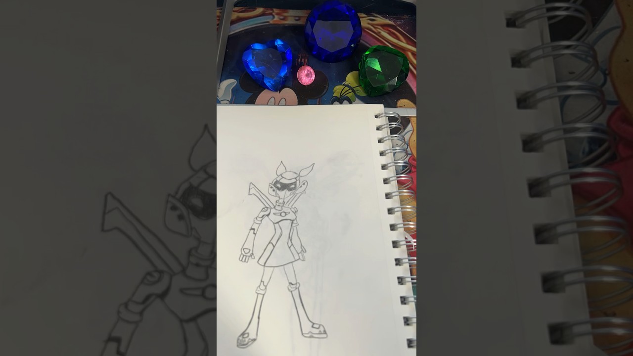 Sari drawing from Transformers Animated