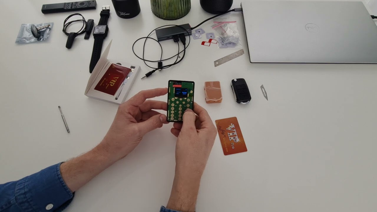 Spy Earpiece GSM ATM card with hidden earphone for exam cheating