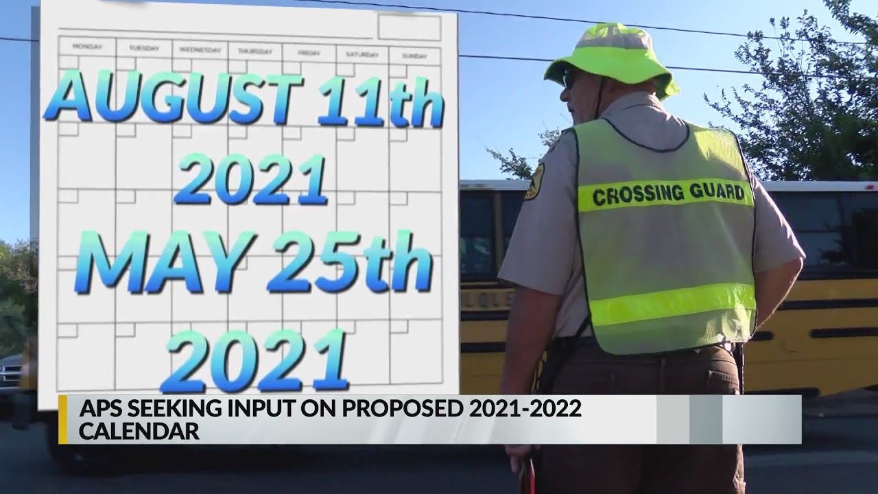 APS seeking input on proposed 2021-2022 calendar