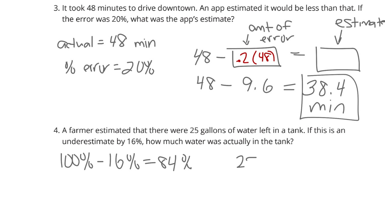 Grade 7, Unit 4, Lesson 14 Practice Problems