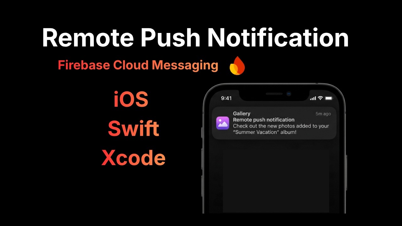 How to Add Push Notifications in iOS using Firebase | Swift & Xcode Guide