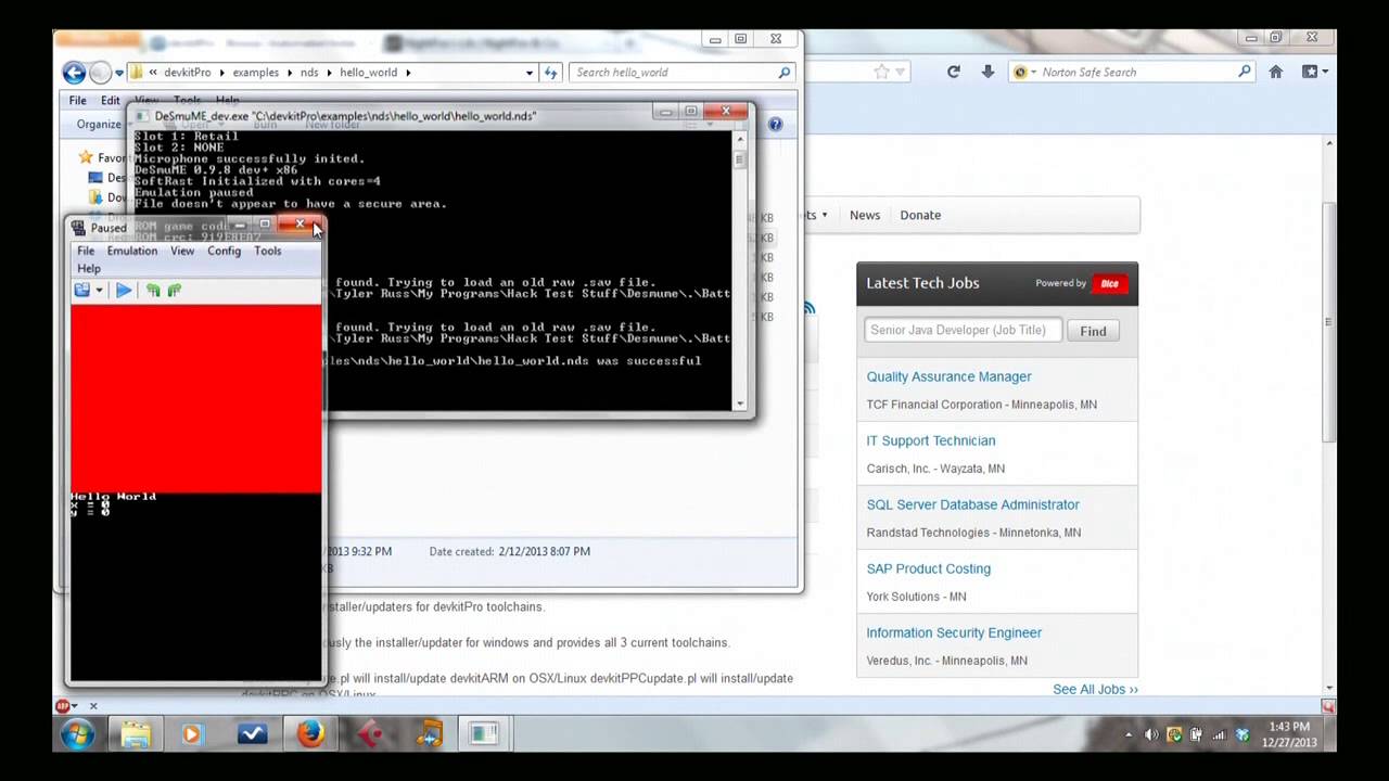 NDS Programming: Getting Started