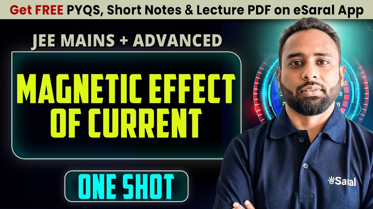 Magnetic Effect of Current in One Shot | JEE Main & Advanced | JUNOON 2026 | eSaral