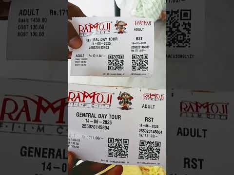 Today ramoji film City Ticket price